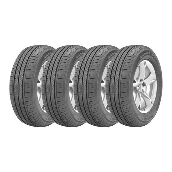 Kit 4 Pneus Trazano Aro 15 195/55R15 RP28 85V - Pneus - Magazine Luiza