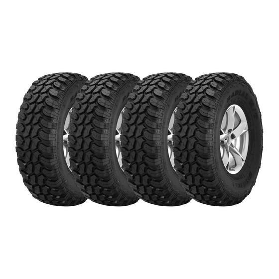 Kit 4 Pneus Westlake Aro 20 33X12.5R20 SL-366 MT 10 Lonas 114Q - Pneu ...
