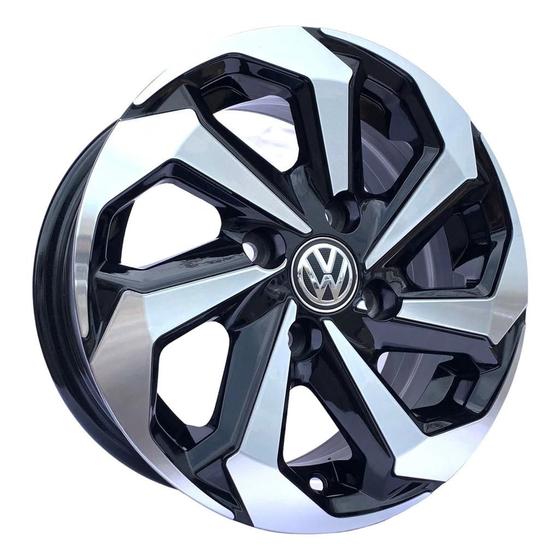 Kit 4 Rodas Aro 14 VW Jetta Gol G2 G3 G4 G5 G6 G7 G8 4X100 Tarantula ...