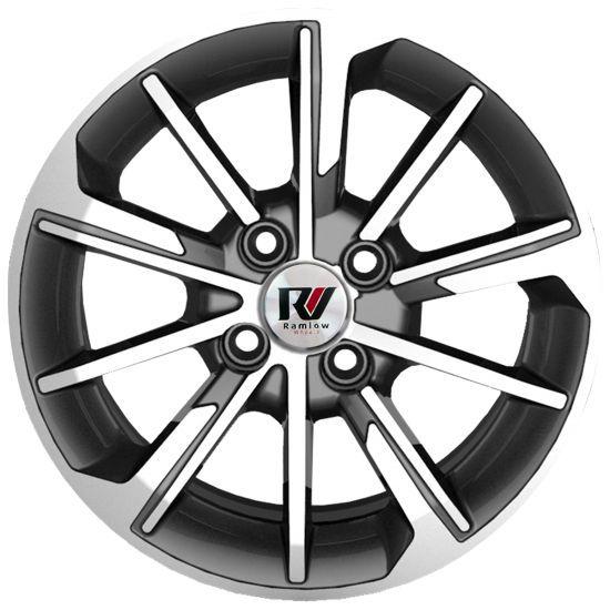 Kit 4 Rodas Aro 15x6 Ramlow Fiat Cronos Precision 4x100 Prata P6000 ...