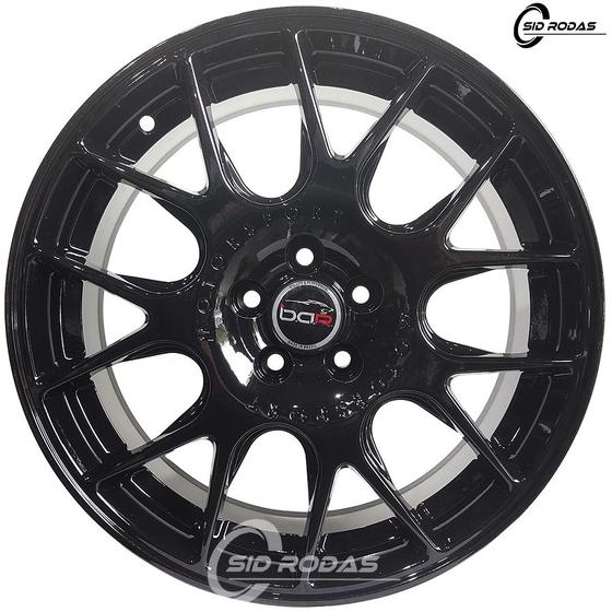 Kit 4 Rodas Aro 17X7 BBS Morgan 5X100 Black - B.a.r - Rodas para Carro ...