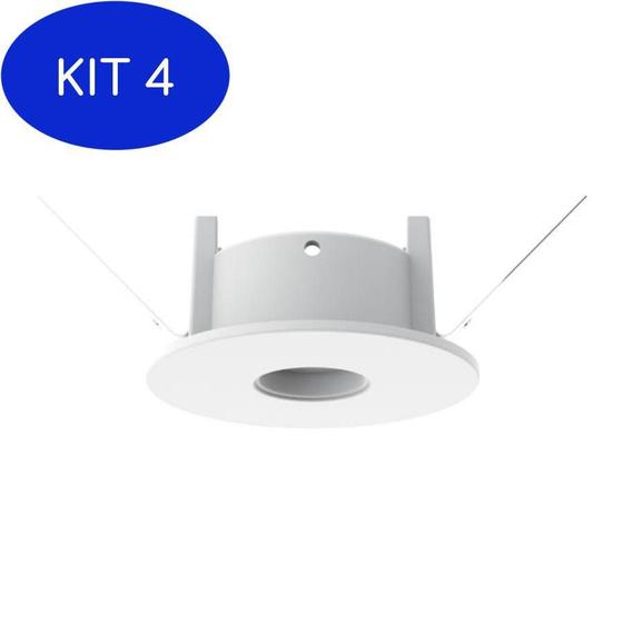 Kit 4 Spot De Embutir Redondo Mini Dicroica Il0127-Gz - Interlight - Spot - Magazine Luiza