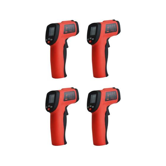 Kit 4 Termômetro Digital Infravermelho Temperatura Humana -50 A 550ºC ...