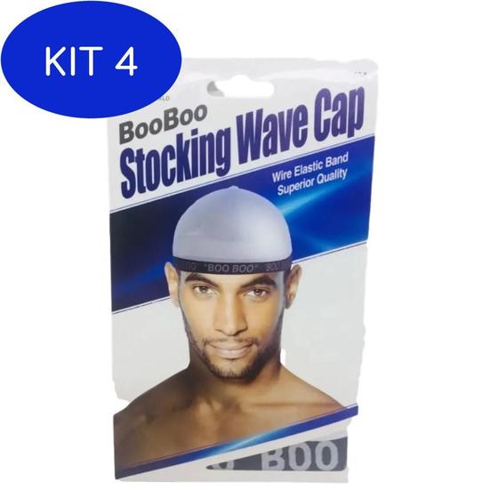 Kit 4 Touca Stocking Wave Cap Booboo Dream World Branca - Touca de ...