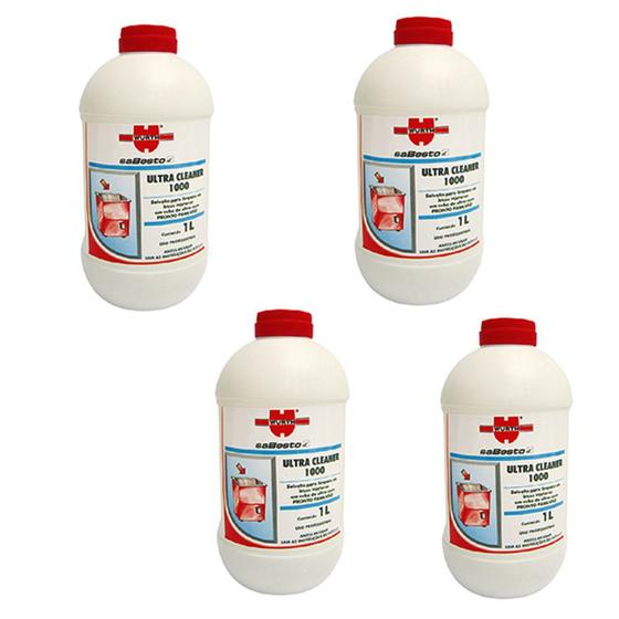Kit 4 Ultra Max Cleaner Wurth - Solução para Limpeza em Cuba de ...