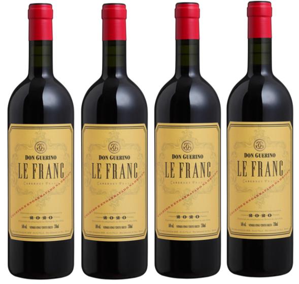 Kit 4 Un Vinho Don Guerino Le Franc Cabernet Franc 750 ml - Vinho ...