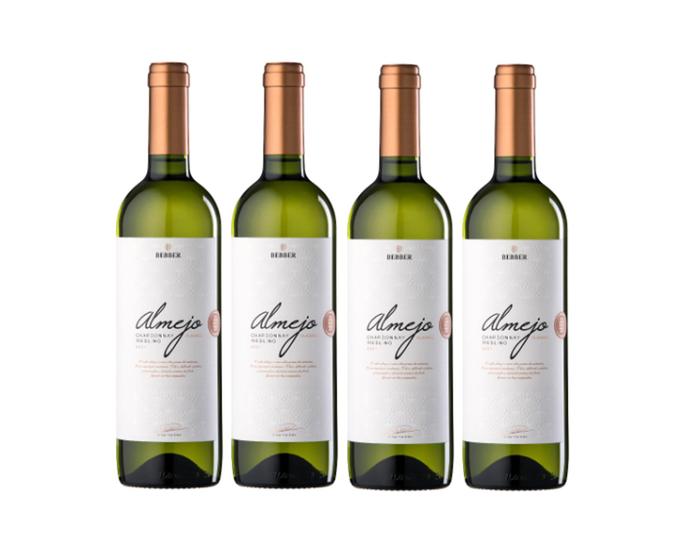 Kit 4 Un Vinho Família Bebber Almejo Chardonnay 750 ml - Vinho ...