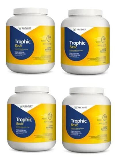 Kit 4 Unidades Trophic Basic 800 g - Prodiet - Complemento Alimentar ...