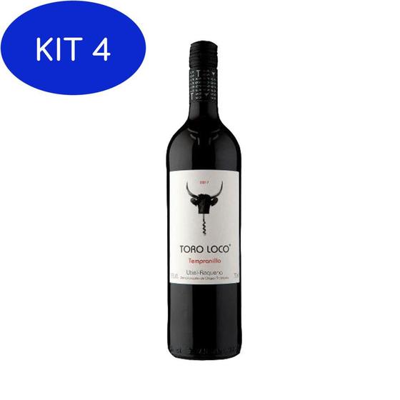 Kit 4 Vinho Toro Loco Tempranillo 375Ml - Vinho - Magazine Luiza