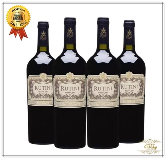 Kit 4 Vinhos Argentino Rutini Malbec - Vinho - Magazine Luiza