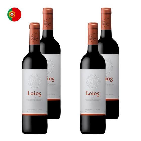Kit 4 Vinhos Loios Tinto Portugal 750ml - João Portugal Ramos - Vinho ...