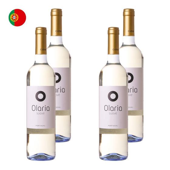 Kit 4 Vinhos Olaria Suave Branco Portugal 750ml - Carmim - Vinho ...