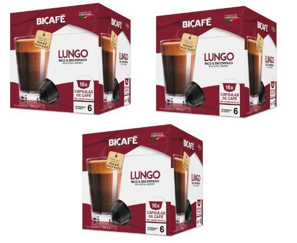 Kit 48 Cápsulas Café Bicafé Lungo P/ Máquinas Dolce Gusto* - Cápsula de ...