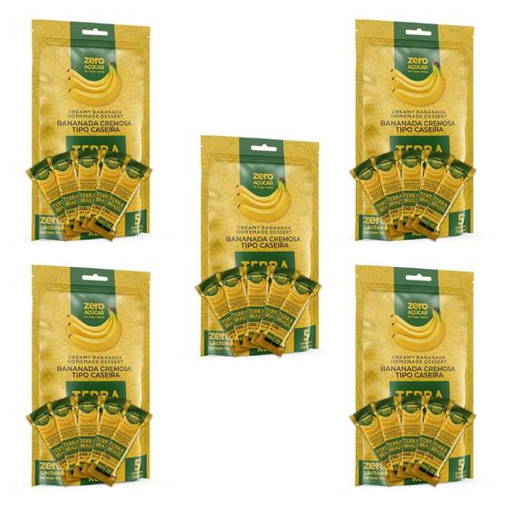 Kit 5 Bananada Terra Brasil sem adic de Açucar Zero Lactose - Biofun ...