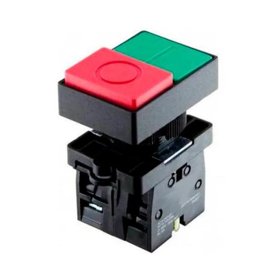 Kit 5 Botão Comando Duplo Liga Desliga 1na+1nf Pulso EL8425 - STARK ...