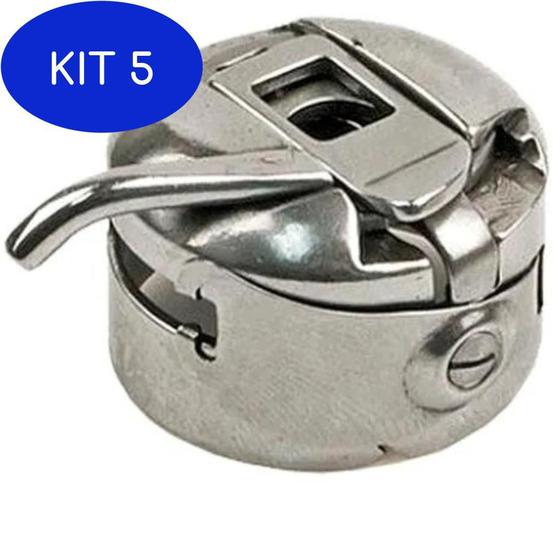 Kit 5 Caixa De Bobina Singer Para Máquina Doméstica - Rudmaq - Bobina ...