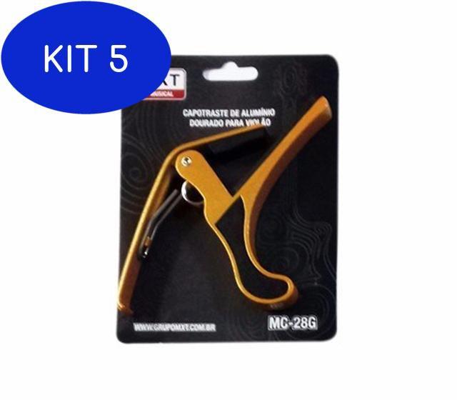Kit 5 Capotraste Braçadeira MXT Guitarra E Violão De Aço - Shop Lobo ...