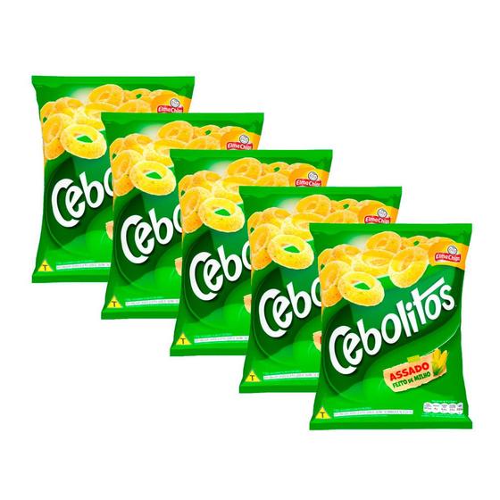 Kit 5 Cebolitos Elma Chips 110g - Cebolitos - Magazine Luiza
