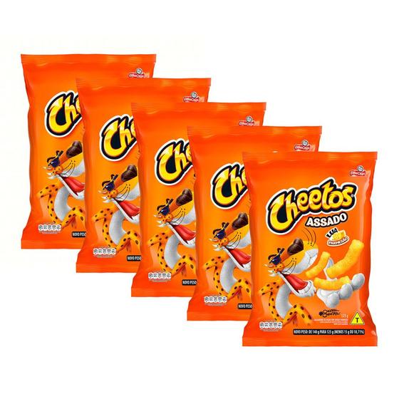 Kit 5 Cheetos Elma Chips Lua Parmesão 125g - Cheetos - Magazine Luiza