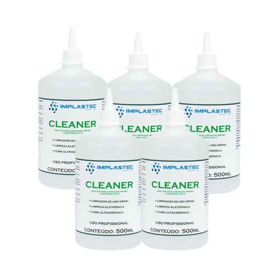 Kit 5 Cleaner Limpador E Desoxidante Limpeza Eletrônica 500ml ...