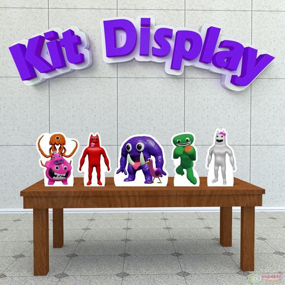 Kit 5 Displays De Mesa Garten Of Banban - IMPAKTO VISUAL - Kit ...