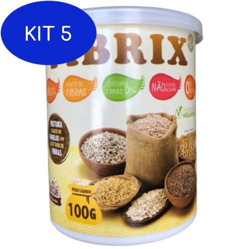 Kit 5 Fibrix Regulador Intestinal - Intestino Preso 100G - Maxsan ...