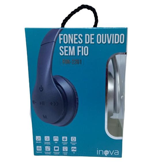 Kit 5 Fone De Ouvido Bluetooth Sem Fio Headphone Fon-2201 - Inova ...