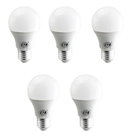 Kit 5 Lâmpada Led Bulbo 9w Luz Branco Frio Bivolt E27 - GRM - Lâmpada de LED - Magazine Luiza