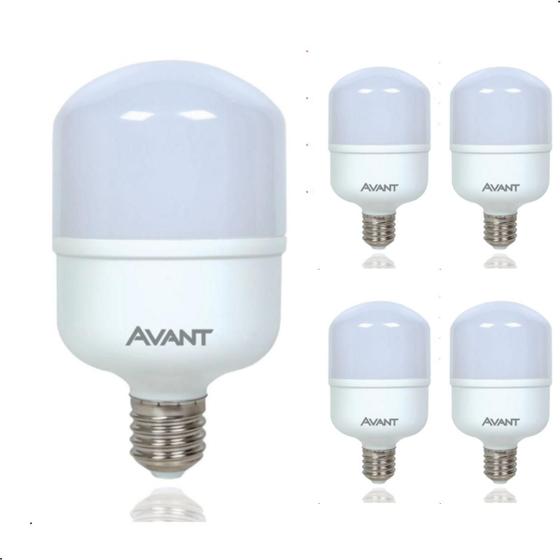 Kit 5 Lâmpada Led Bulbo Hp 50w Alta Potencia E27 6500k - Avant - Lâmpada de LED - Magazine Luiza