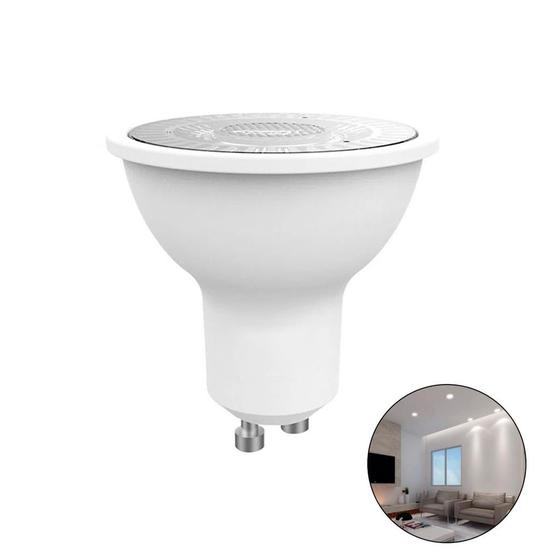 Kit 5 Lâmpada Led Dicróica MR16 GU10 Foco Fixo Bivolt 6,5W - Megace - Lâmpada de LED - Magazine ...