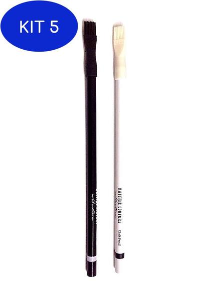 Kit 5 Lapis Giz Branco Aguia Para Marcar Tecido - 2 Unidades - Sigma ...