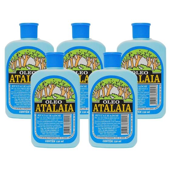 Kit 5 Óleo Atalaia Restaurador Capilar Tonalizante 120ml - Produtos ...
