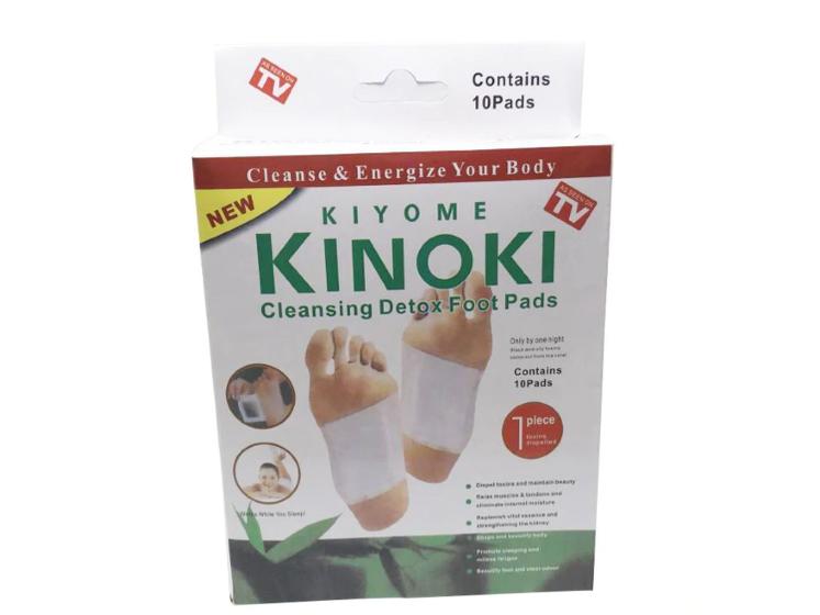 Kit 5 Pares Adesivos Kinoki Eliminador De Toxinas Detox - Cuidados com ...