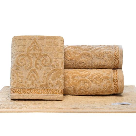 Kit 5 pçs Toalha Banho Belmond Linda Cores Diferentes Alta Absorção ...