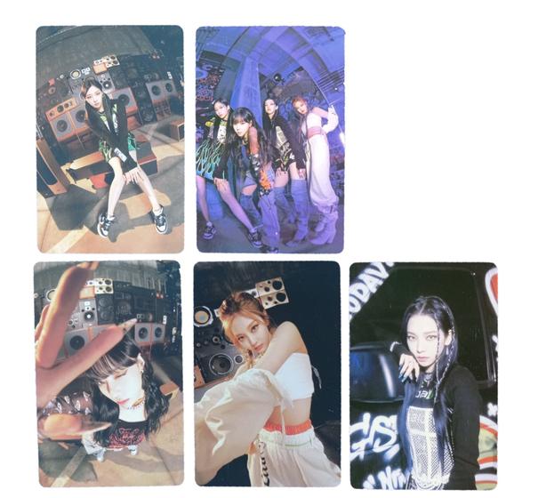Kit 5 Photocards Aespa Idol Kpop Colecionáveis Foto Dupla Face (8x5cm ...