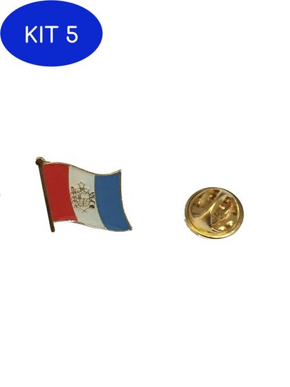 Kit 5 Pin Da Bandeira Do Estado Do Alagoas - Mundo Das Bandeiras ...