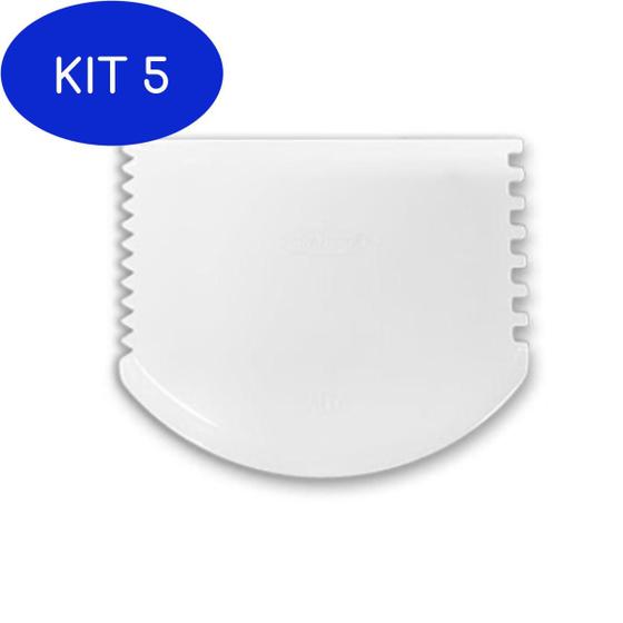 Kit 5 Régua Meia Lua Para Confeitaria Decoração De Bolos - Injetemp ...