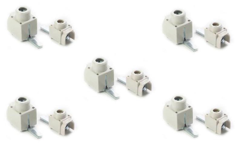 Kit 5 Terminais Conexão Pino Curto 25 MM Pial Legrand - Terminais ...