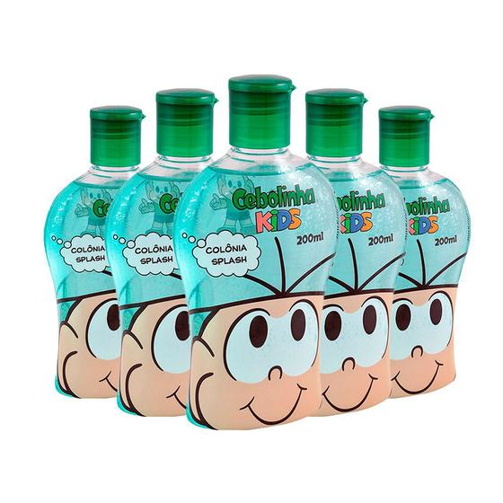 Kit 5 Und Colônia Turma Da Mônica Splash Cebolinha Suave 200ml - Turma ...