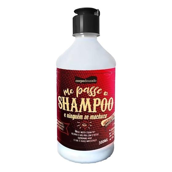 Kit 5 Und Shampoo Corpo Dourado Me Passe Cachos Definidos 500ml ...