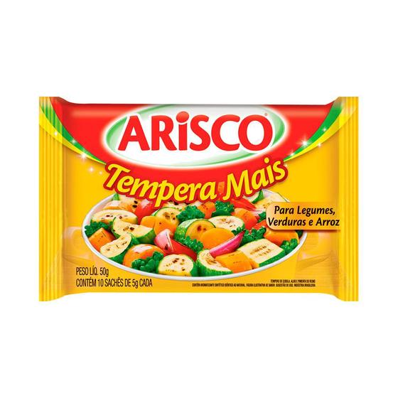 Kit 5 Und Tempero Arisco Em Pó Legumes 10 Und 50g - Caldo para Tempero ...