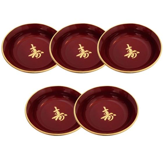 Kit 5 Unidades Mini Tigela Redonda 12 Cm para Comida Japonesa Nihon ...