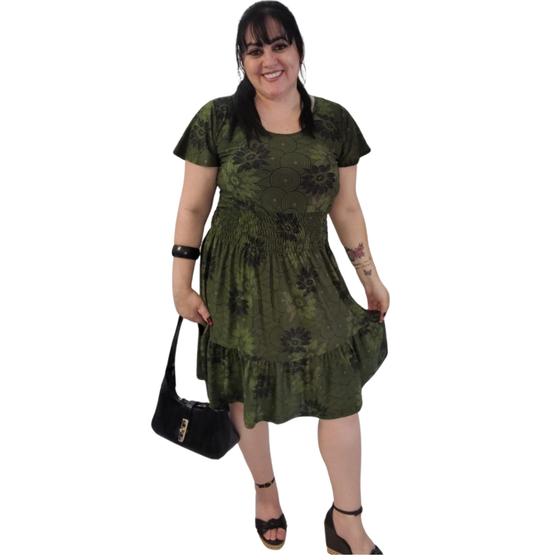 Kit 5 Vestido Liganet Malha Fria Casual - RP MODAS - Vestido Plus Size Feminino - Magazine Luiza