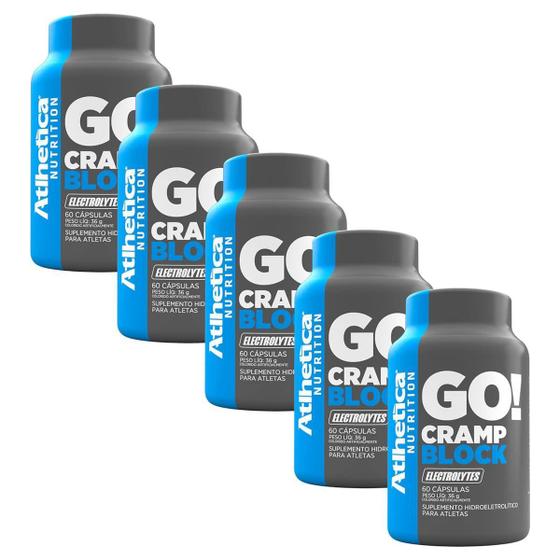 Kit 5X Cramp Block Endurance Series - 60 Cápsulas - Atlhetica Nutrition ...