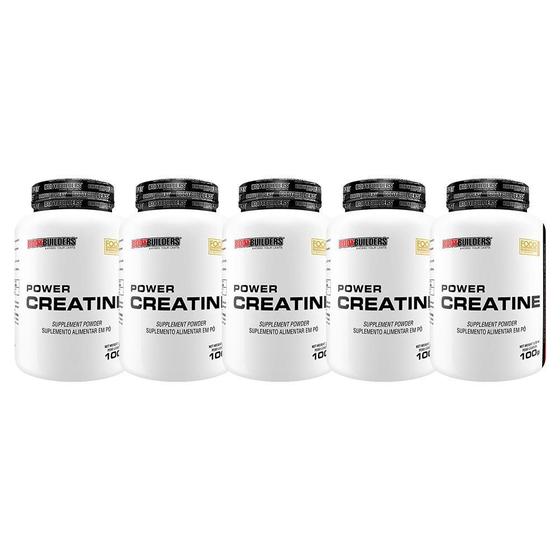 Kit 5X Power Creatina 100G - Bodybuilders - Kit de Suplementos ...
