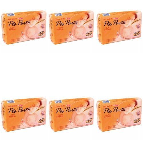 KIT 6 ABSORVENTE POS PARTO ADULTCARE 15 unidades - Acessórios para ...