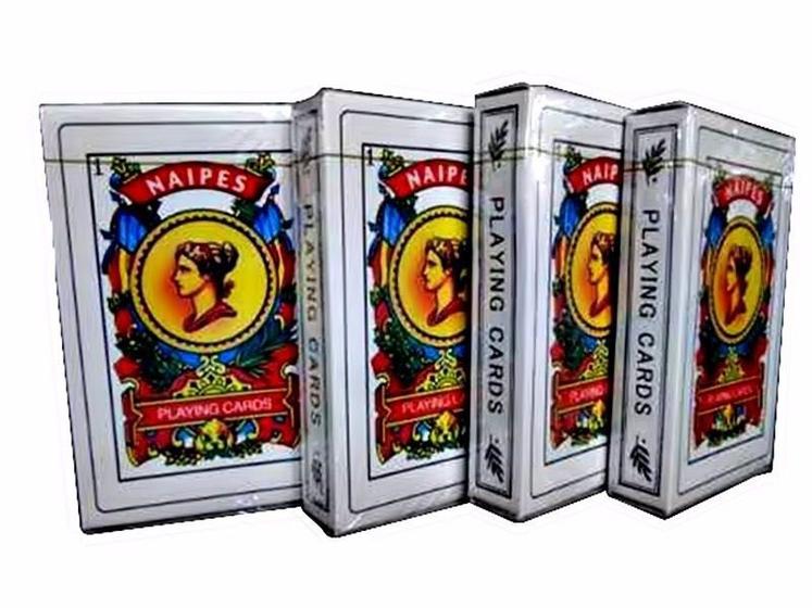 Kit 6 Baralho Espanhol Para Jogar Truco Escova Bisca Uno Jogo Cartas ...