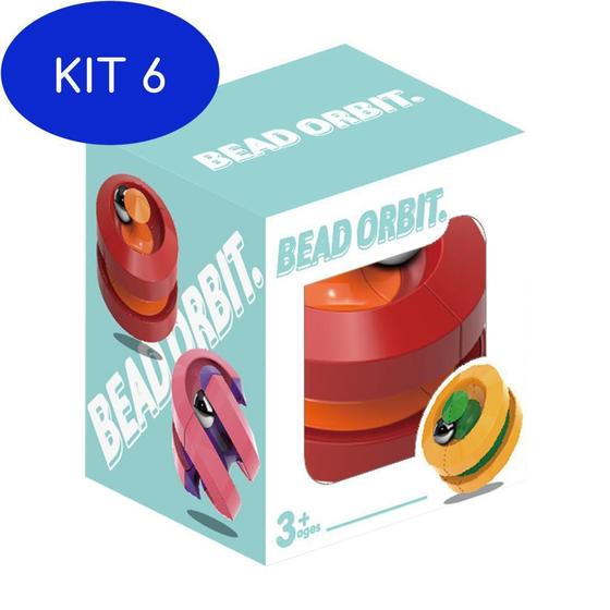 Kit 6 Bead Orbit Ball Cube Fidget Toy Bola Orbital 3D Nº 02 - Tiktoys ...