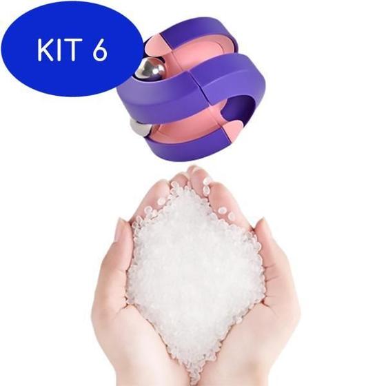 Kit 6 Bead Orbit Ball Cube Fidget Toy Bola Orbital 3D Nº 05 - Smart ...