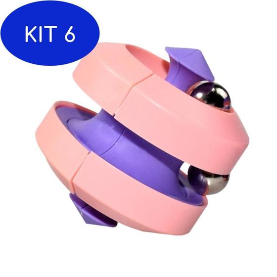 Kit 6 Bead Orbit Ball Cube Fidget Toy Bola Orbital 3D Nº 13 - Smart ...